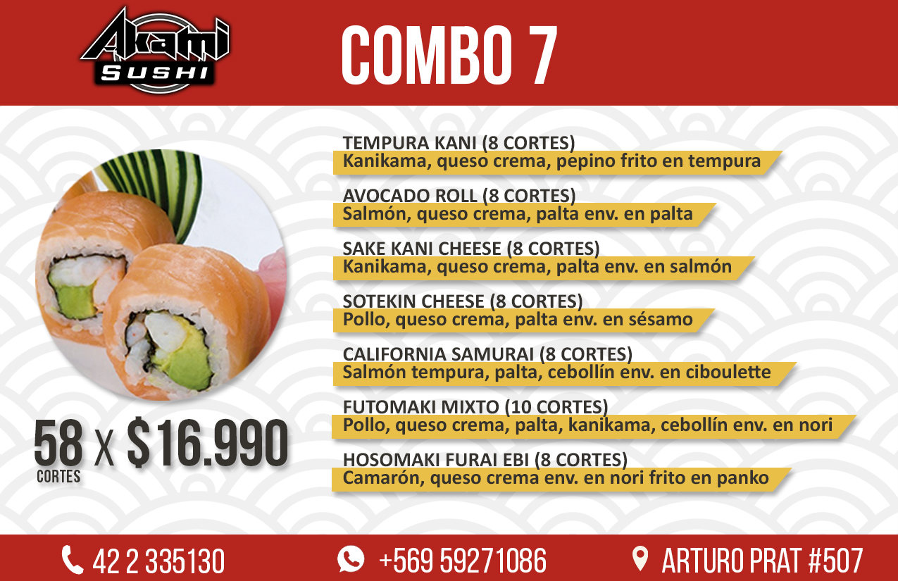 Akami Sushi on WhatsApp ⚡